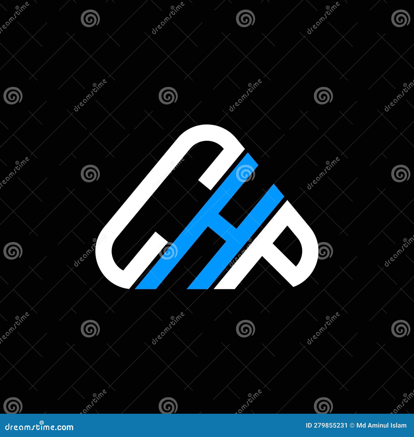 CHP Letter Logo Creative Design with Vector Graphic, CHP Simple and ...