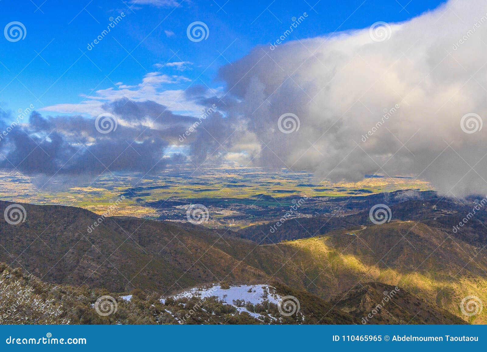 Chrea stock image. Image of cloud, calm, algerian, holiday - 110465965