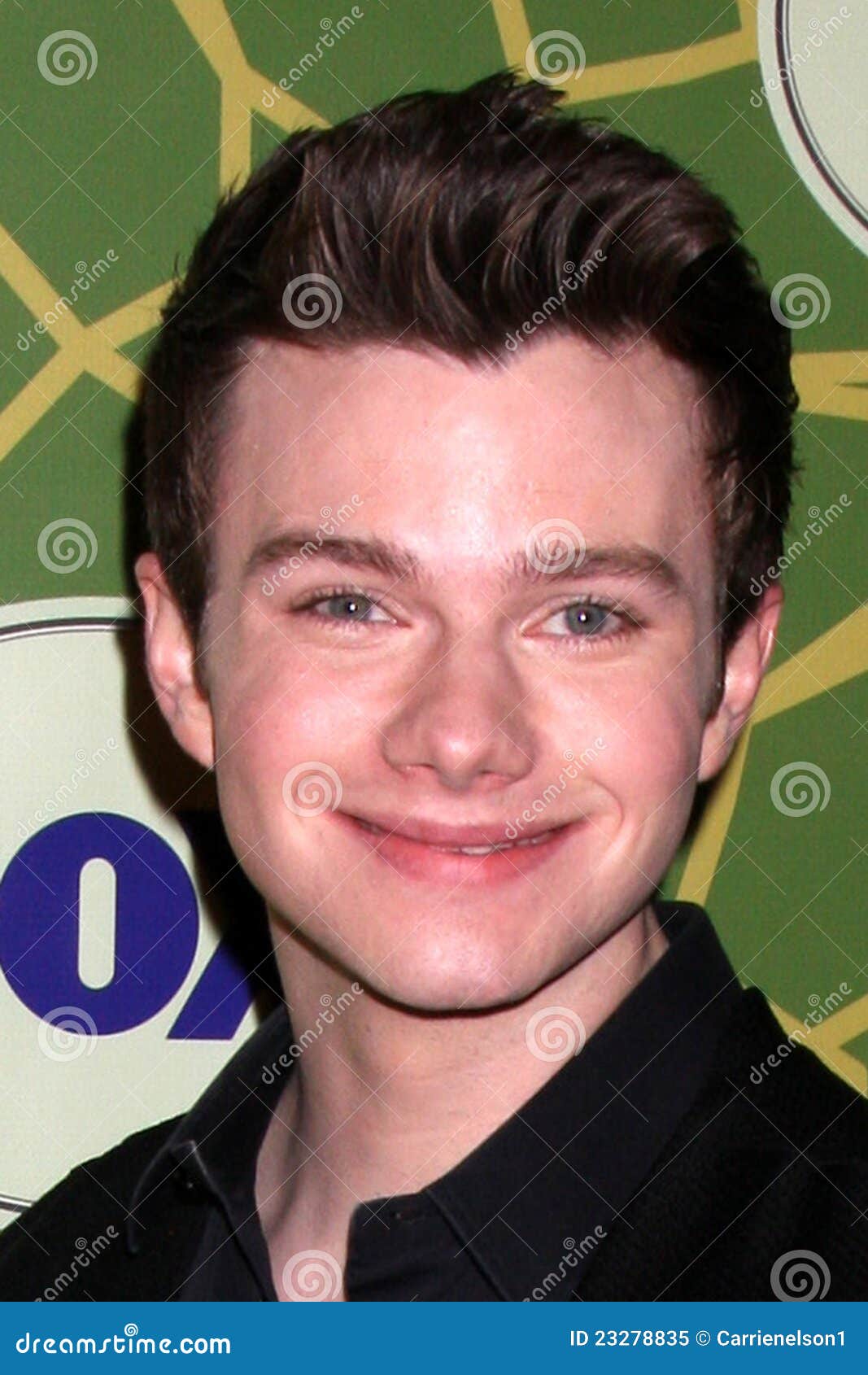 Chris Colfer editorial image. Image of colfer, castle - 23278835