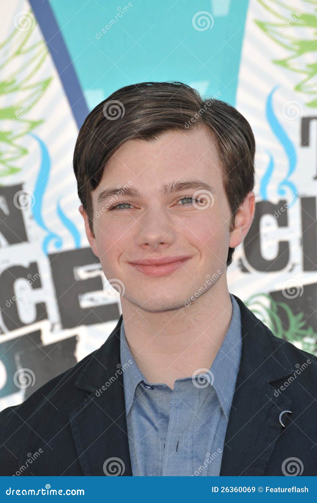 Chris Colfer editorial stock image. Image of studios - 26360069