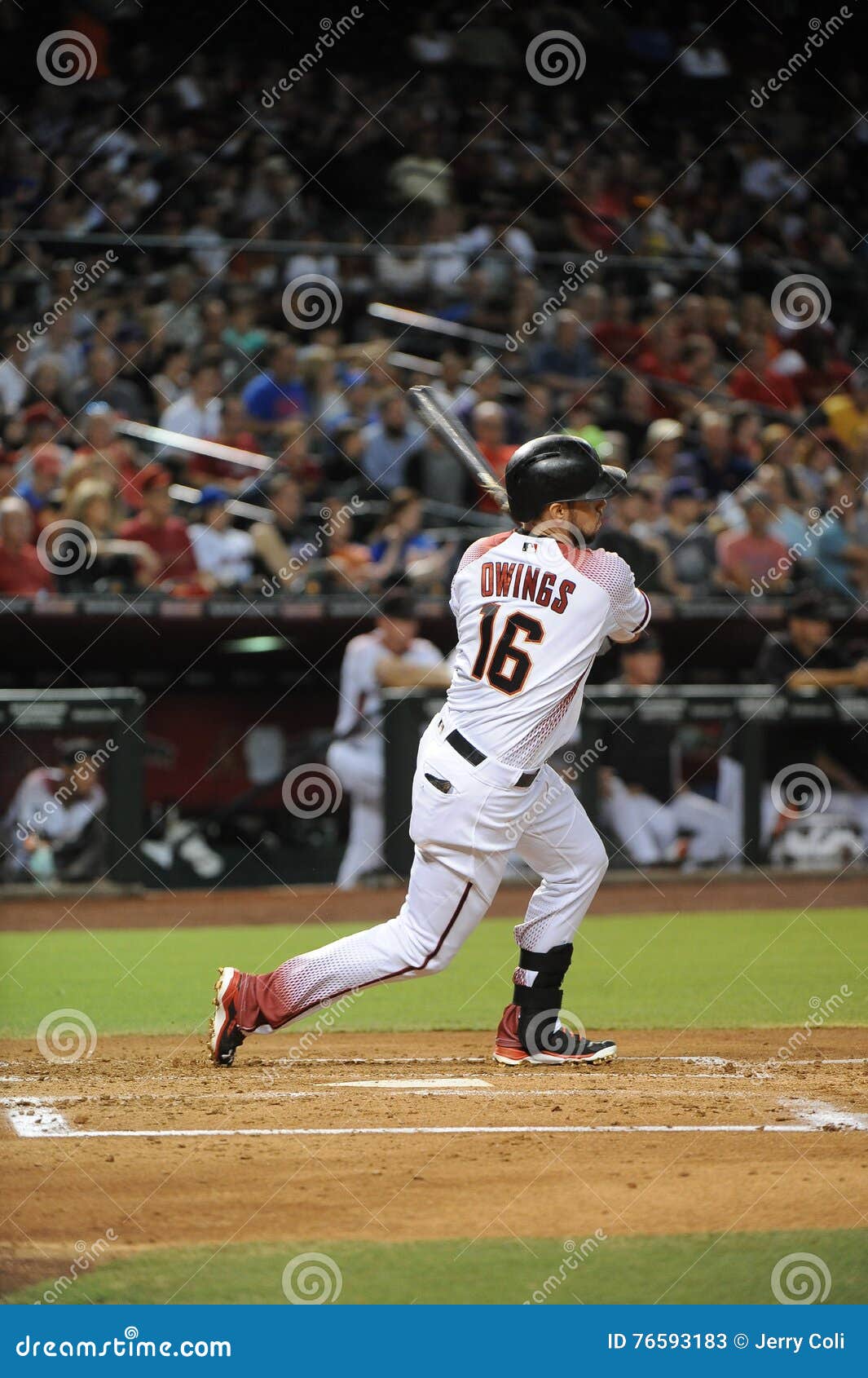 Chris Owings editorial stock photo. Image of league, sports - 76593183