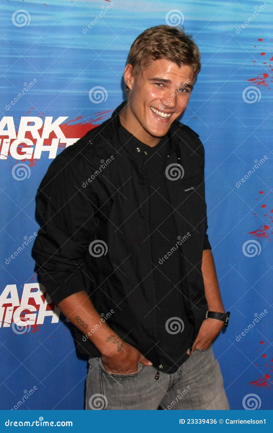 Chris Zylka editorial photo. Image of shark, citywalk - 23339436