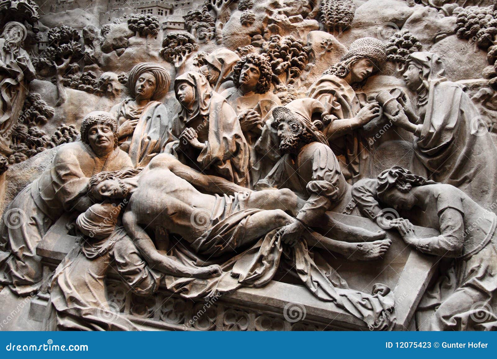 Christ burial stock image. Image of crucifix, cross, christian - 12075423