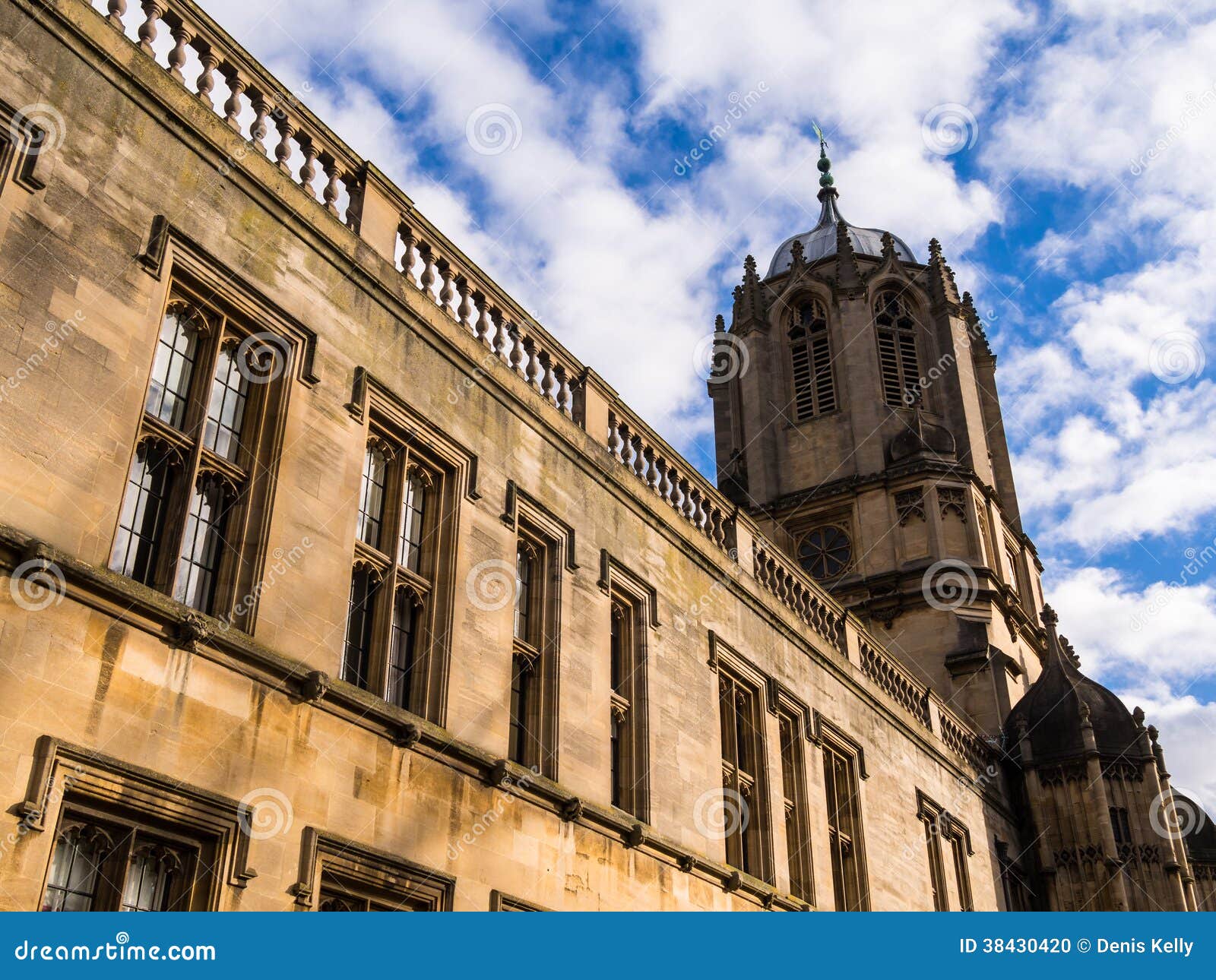 Christ Church College, Oxford University Stock Photo - Image of ...