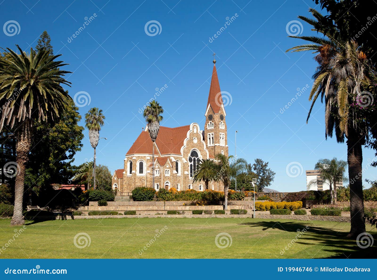 Christ church, Windhoek stock photo. Image of religion - 19946746
