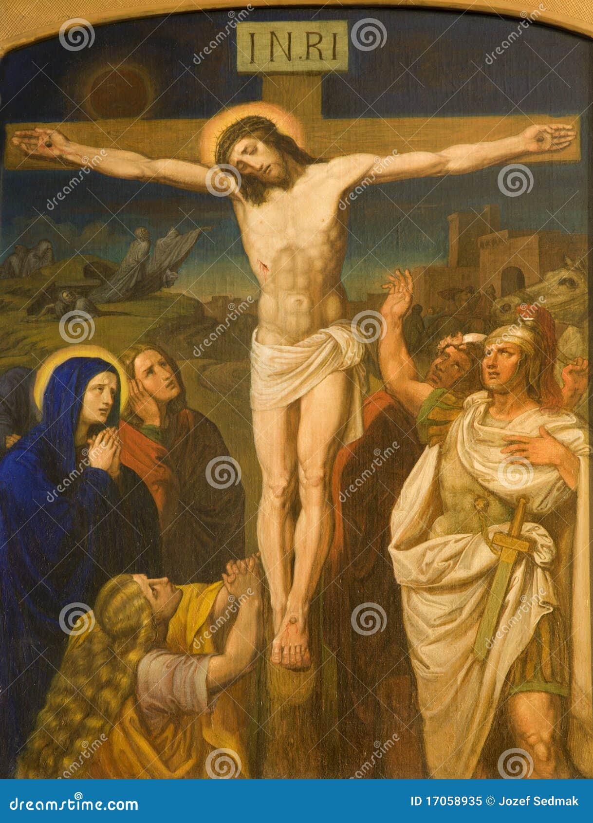 Christ on the Cross from Vienna Chruch Editorial Image - Image of ...