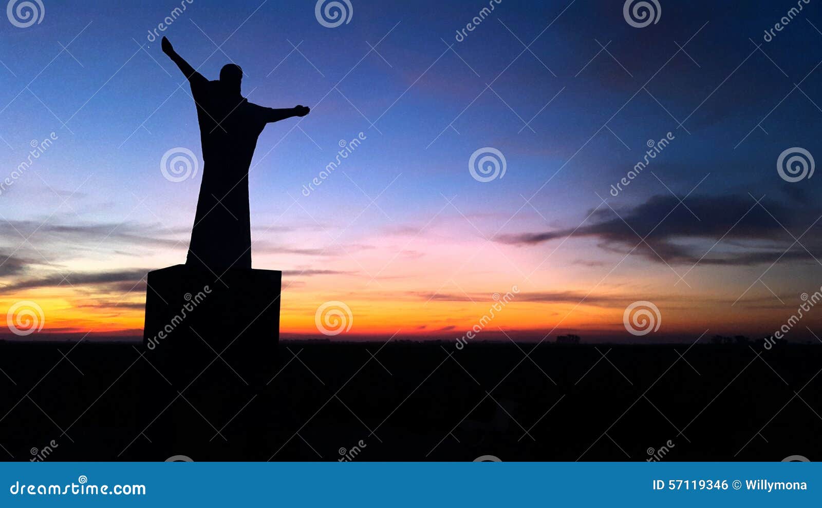 Christ stock photo. Image of sunset, christianism, chrisyianity - 57119346