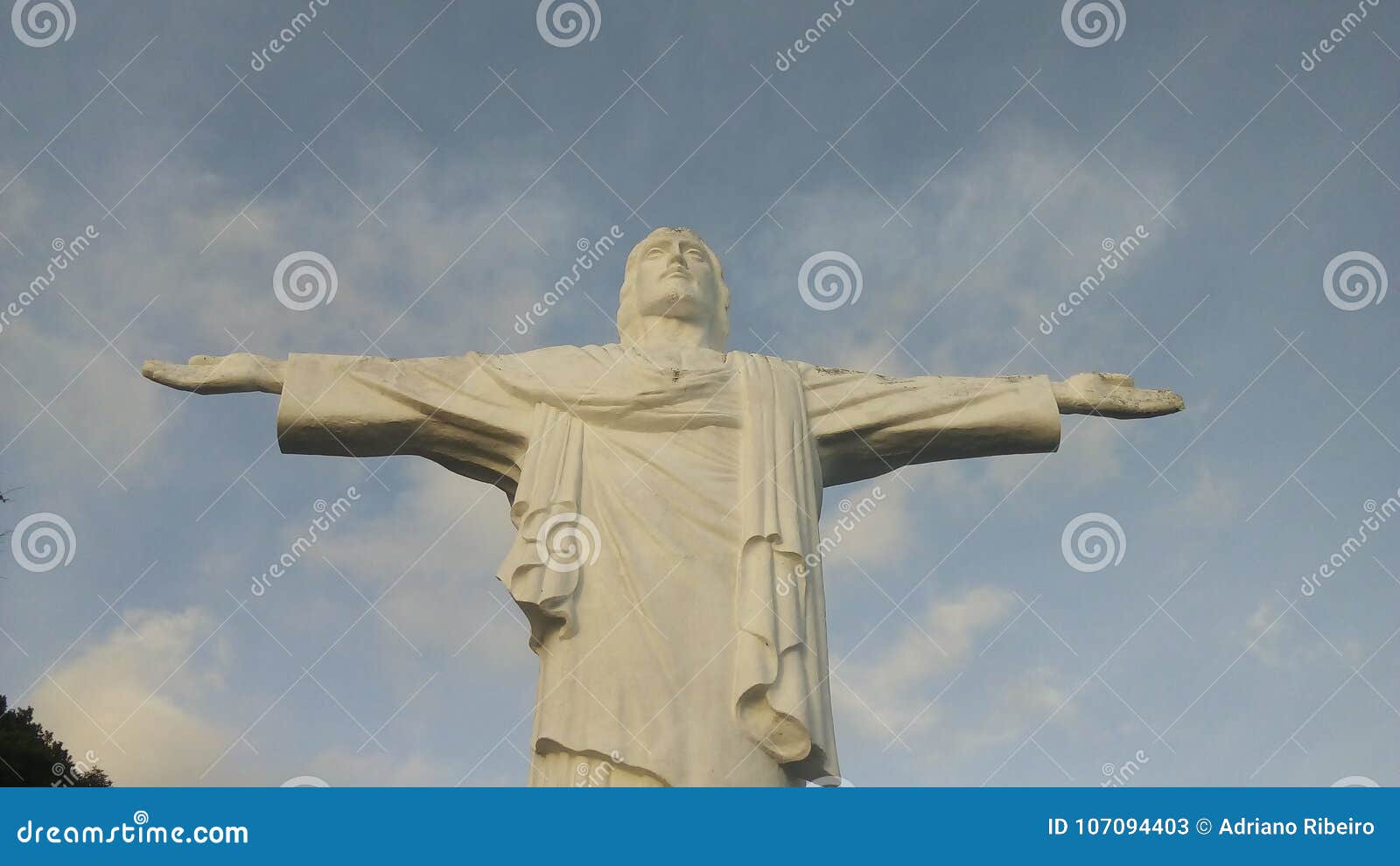 Christ with open arms stock image. Image of christ, arms - 107094403