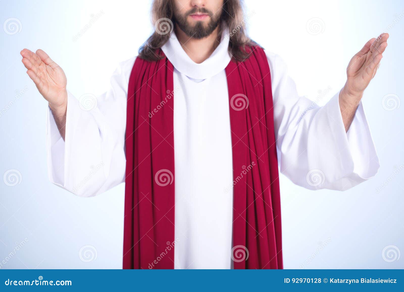 Jesus Christ With Open Arms