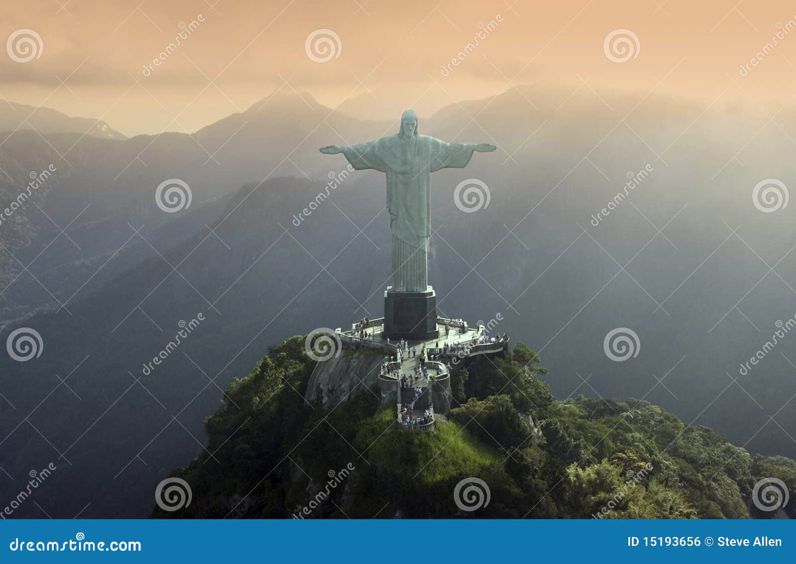 Rio De Janeiro, Brazil, Top View Of People Walking On The Iconic ...