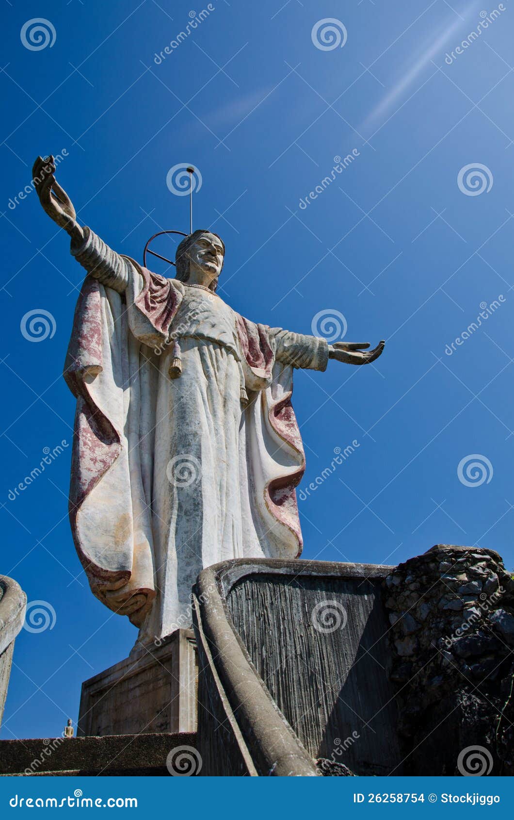 Christ the Redeemer statue stock photo. Image of landmark - 26258754