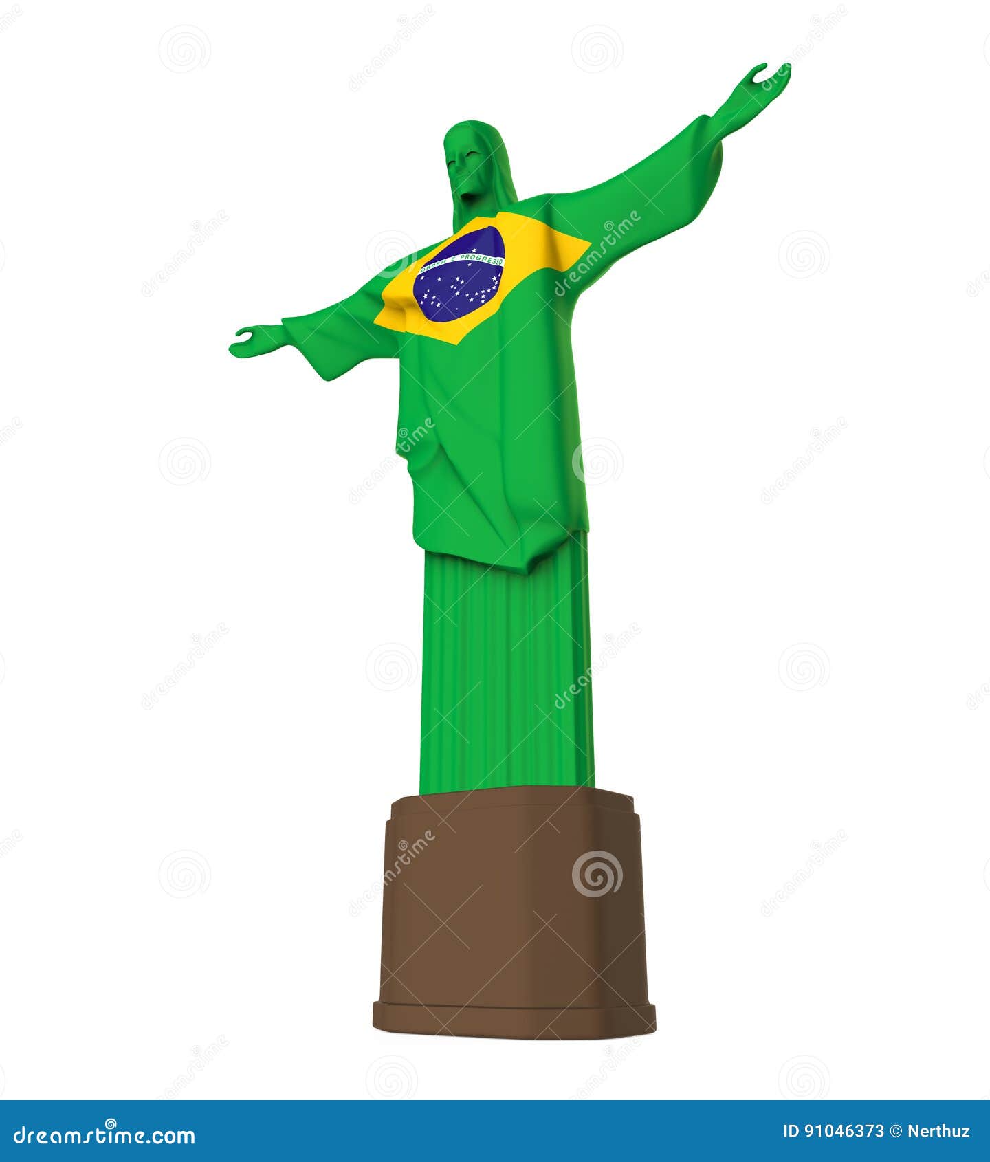 Christ Flag Cartoon Vector | CartoonDealer.com #36606217