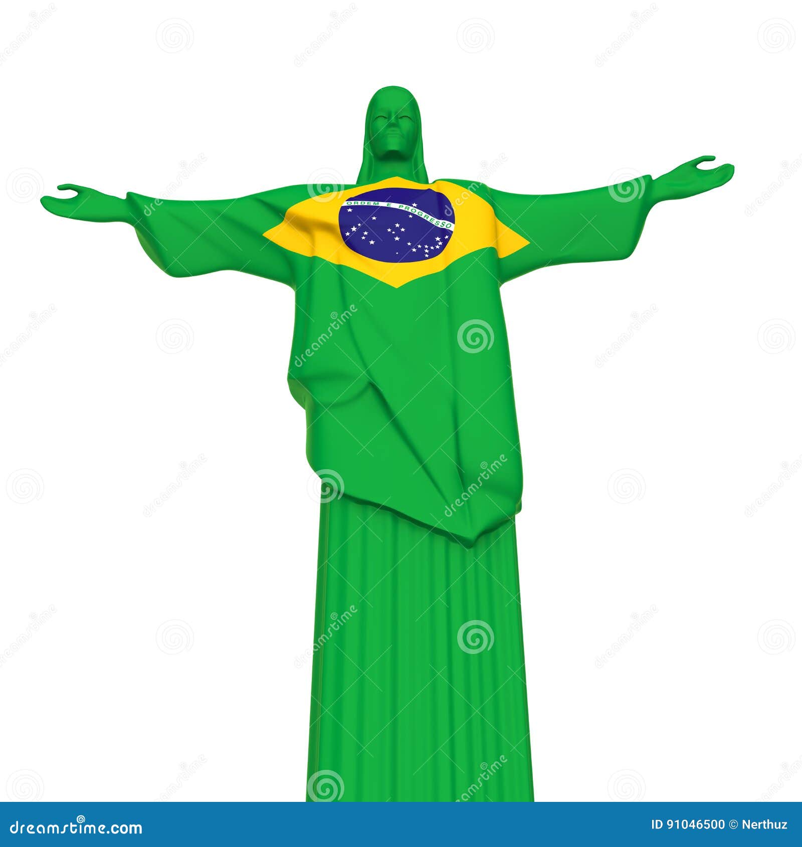 Christ Flag Cartoon Vector | CartoonDealer.com #36606217