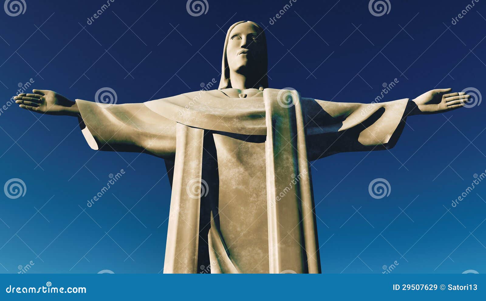 Christ the Reedemer editorial stock image. Image of high - 29507629