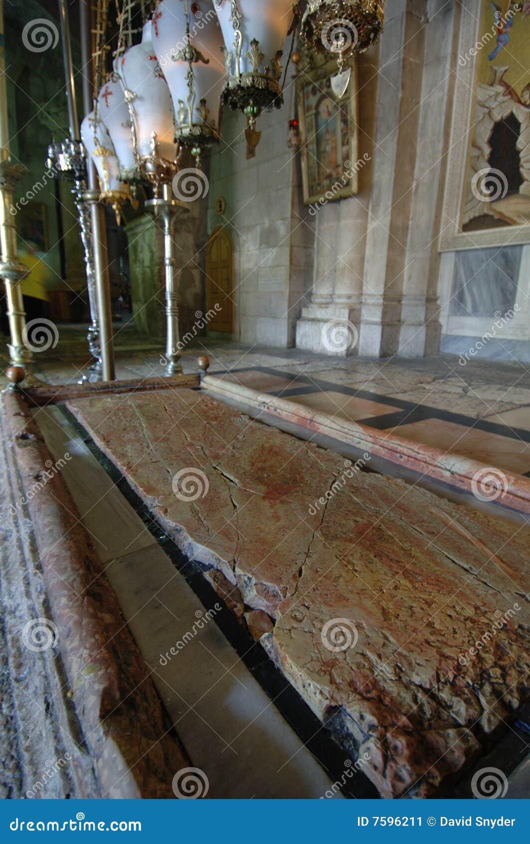 Christ s Burial Slab editorial photo. Image of cathedral - 7596211