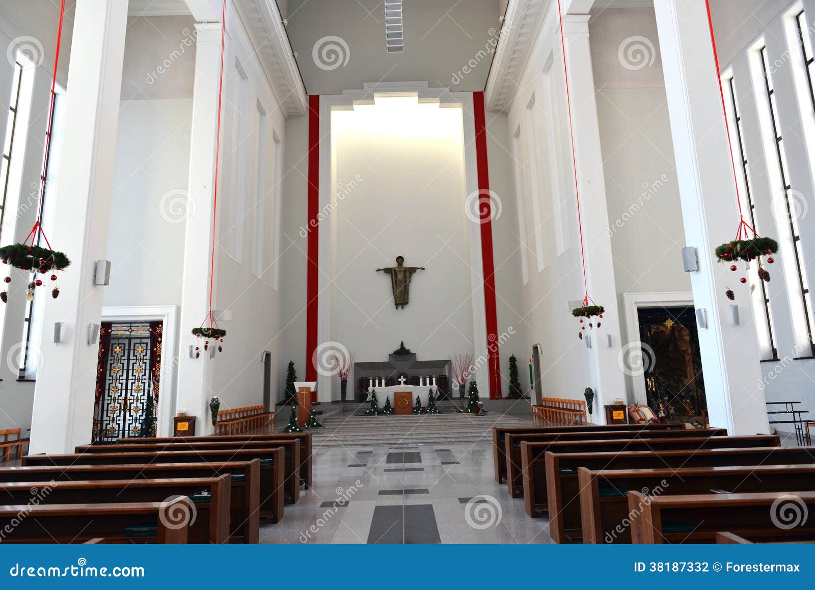 Christ`s Resurection Church Stock Photo - Image of crucifix, jesus ...
