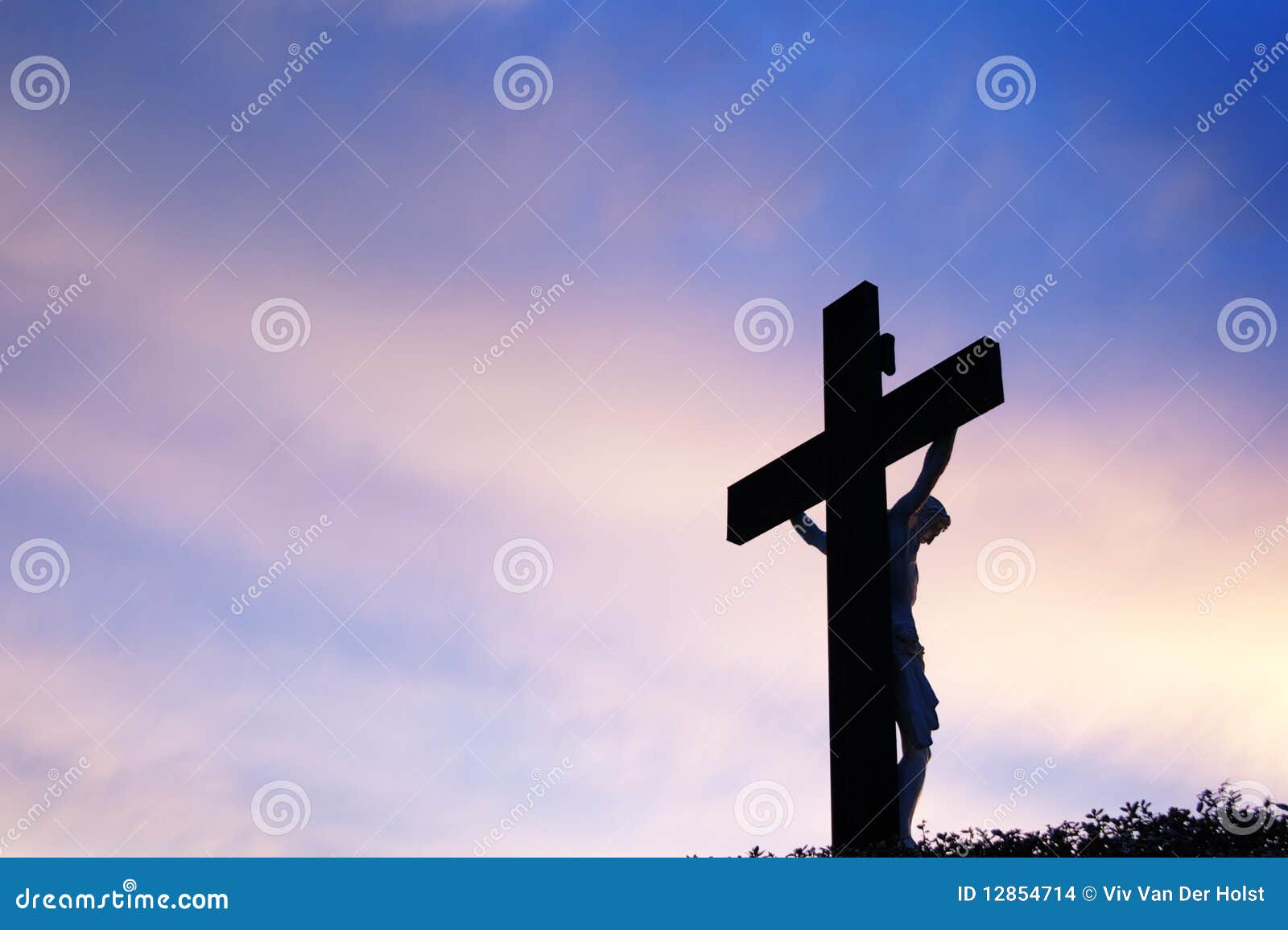 Christ at sunset stock photo. Image of holy, sunset, ireland - 12854714