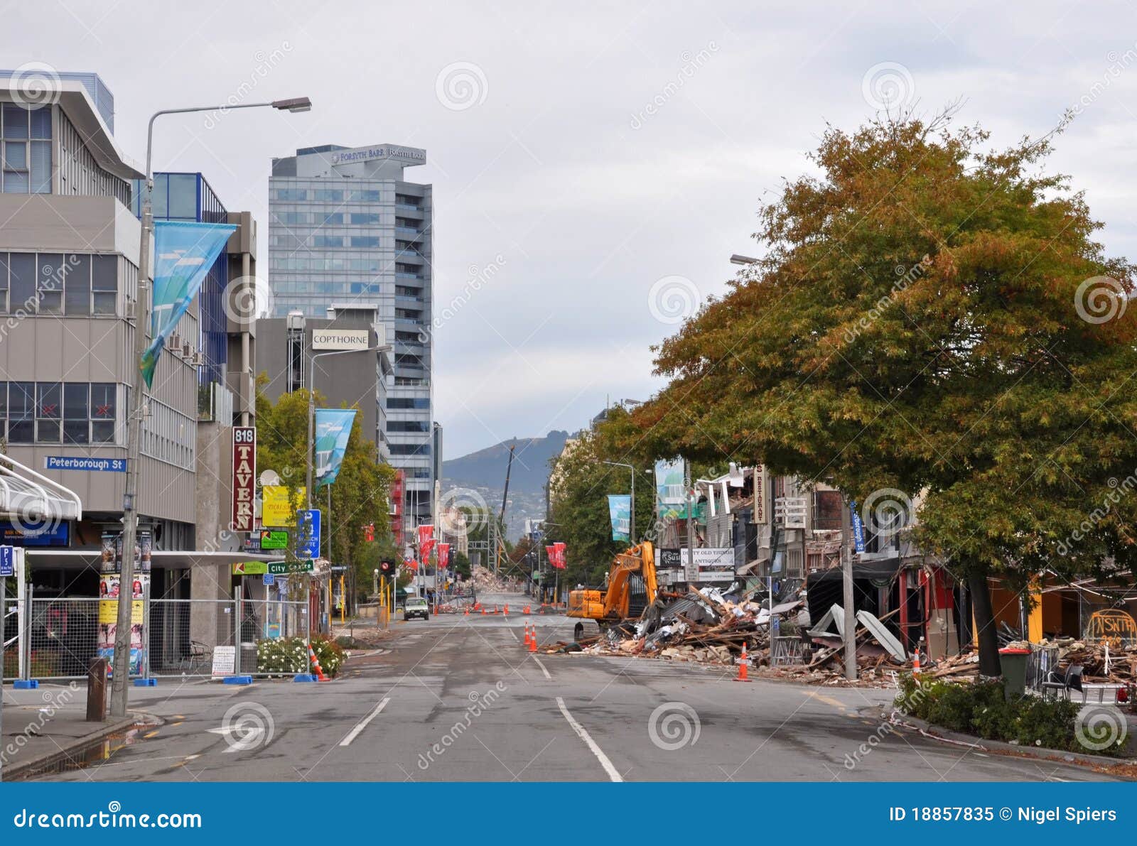 Christchurch Earthquake - a Glimpse of Hell Editorial Image - Image of ...