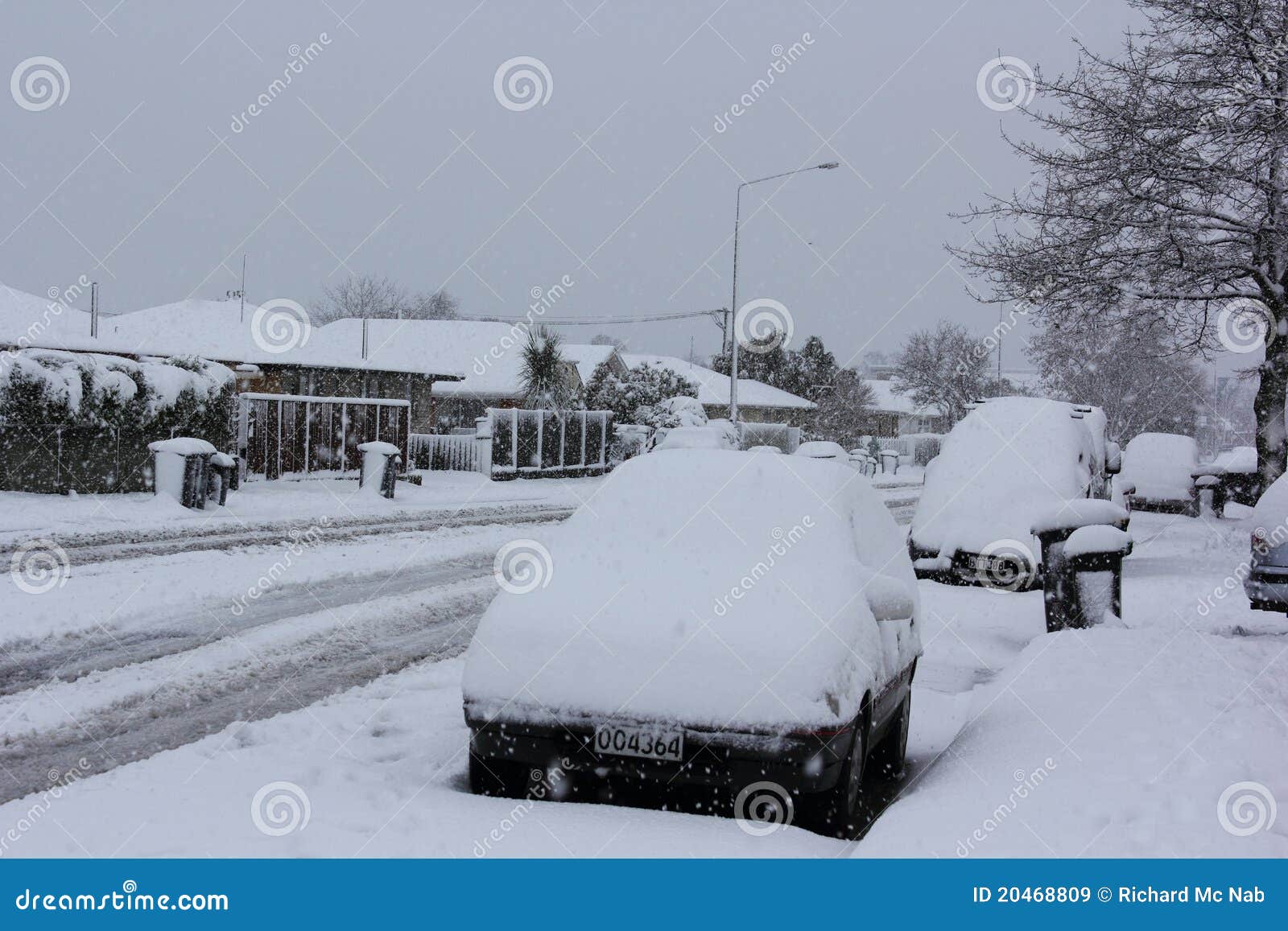 Christchurch New Zealand Snowfall