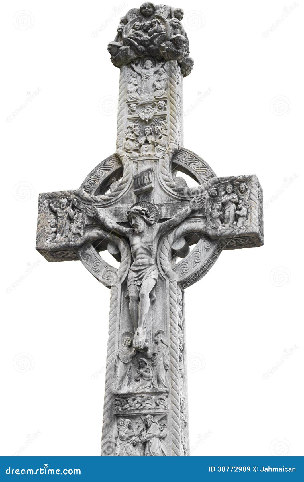 Christelijk kruis stock afbeelding. Image of katholiek - 38772989