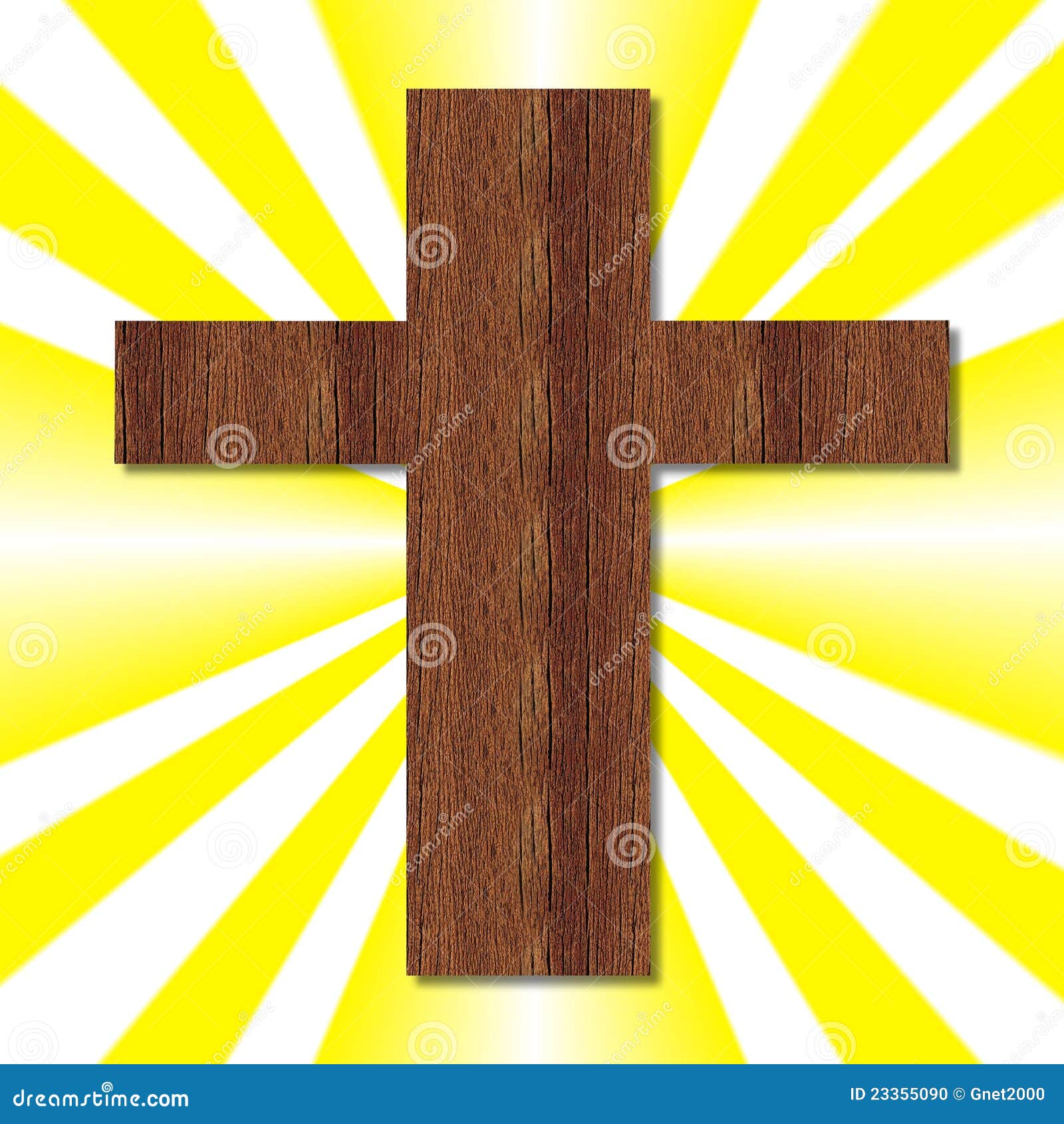 Christelijk Symbool stock illustratie. Illustration of gebed - 23355090