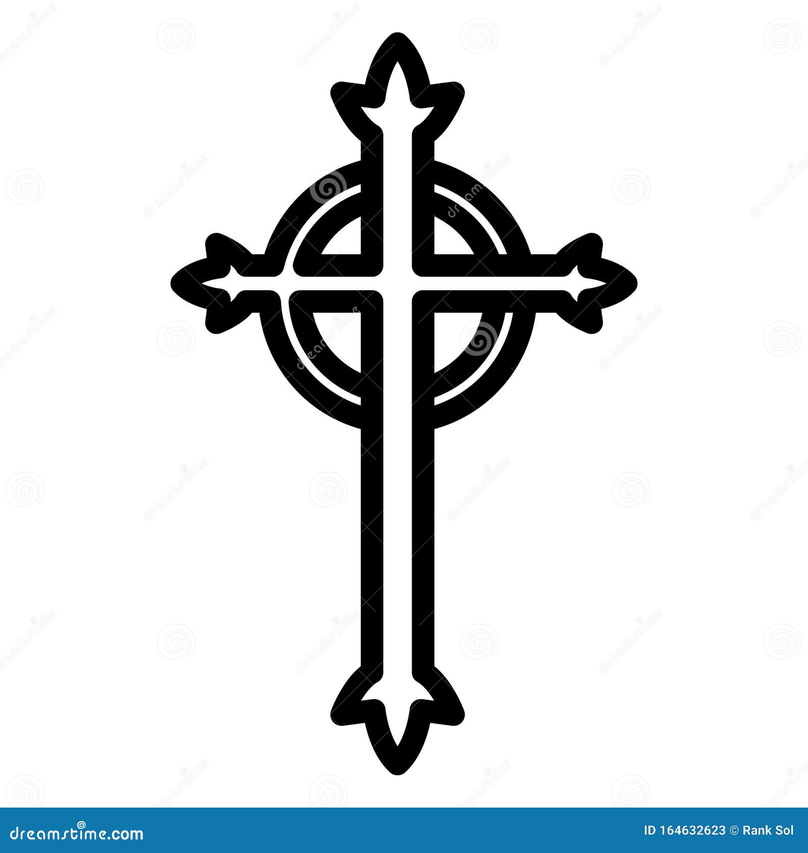 Christendom Isolated Vector Icon Which Can Easily Modify or Edit Stock ...