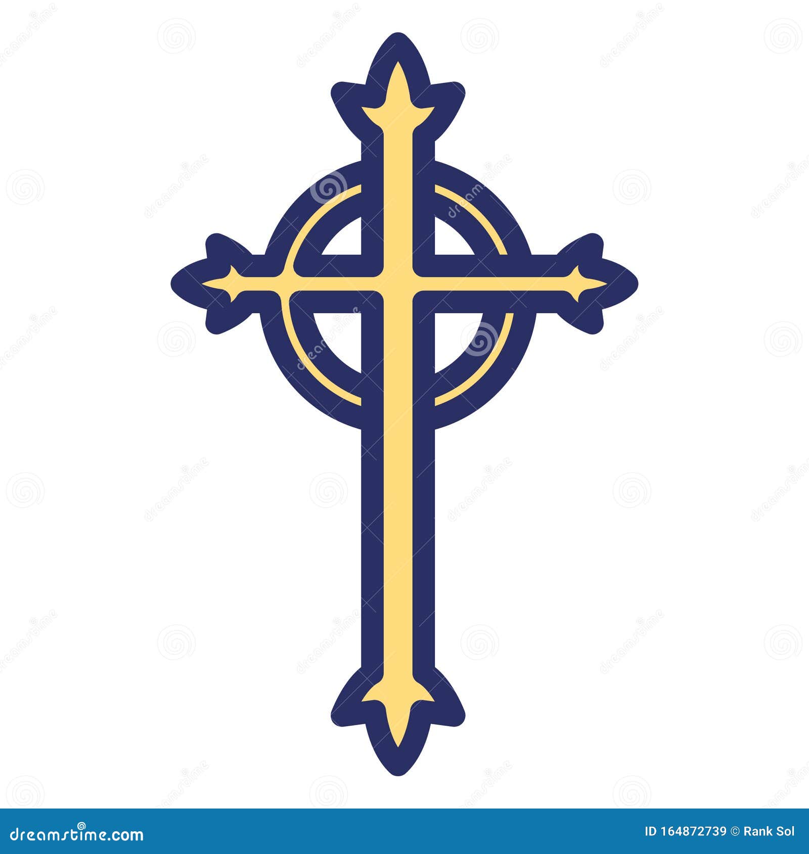 Christendom Isolated Vector Icon Which Can Easily Modify or Edit Stock ...