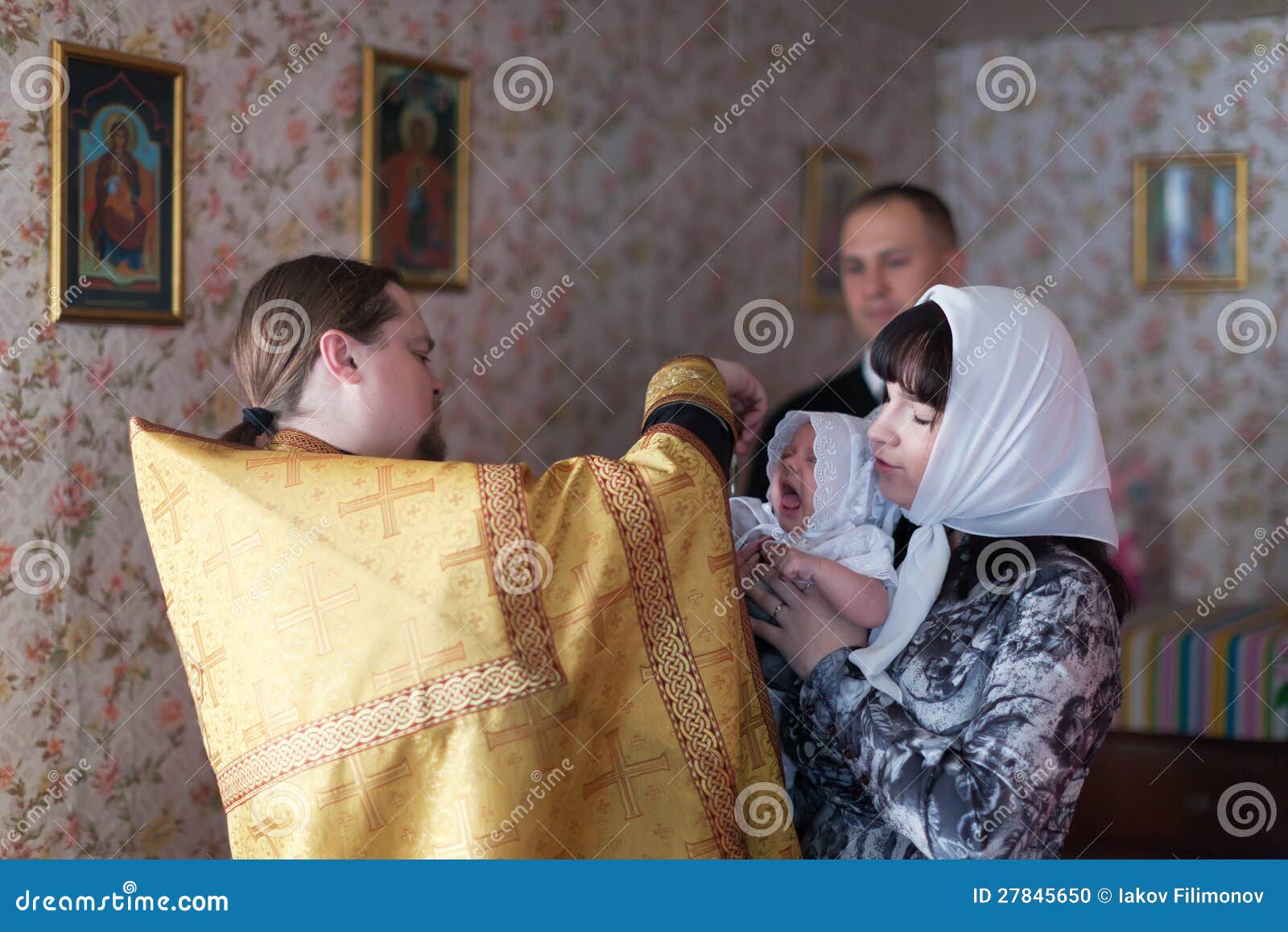 Christening ceremony editorial image. Image of christening - 27845650