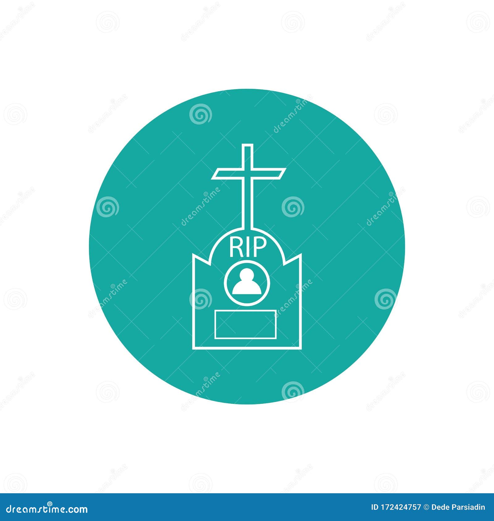 Christian cemetery stock illustration. Illustration of object - 172424757