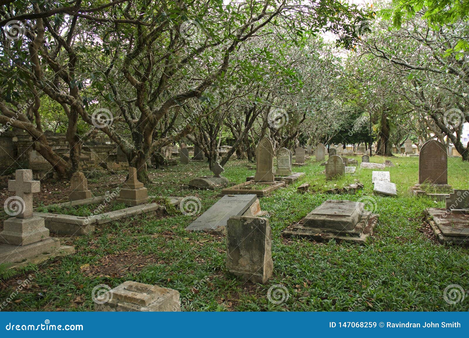 CHRISTIAN CEMETERY editorial stock image. Image of 1787 - 147068259