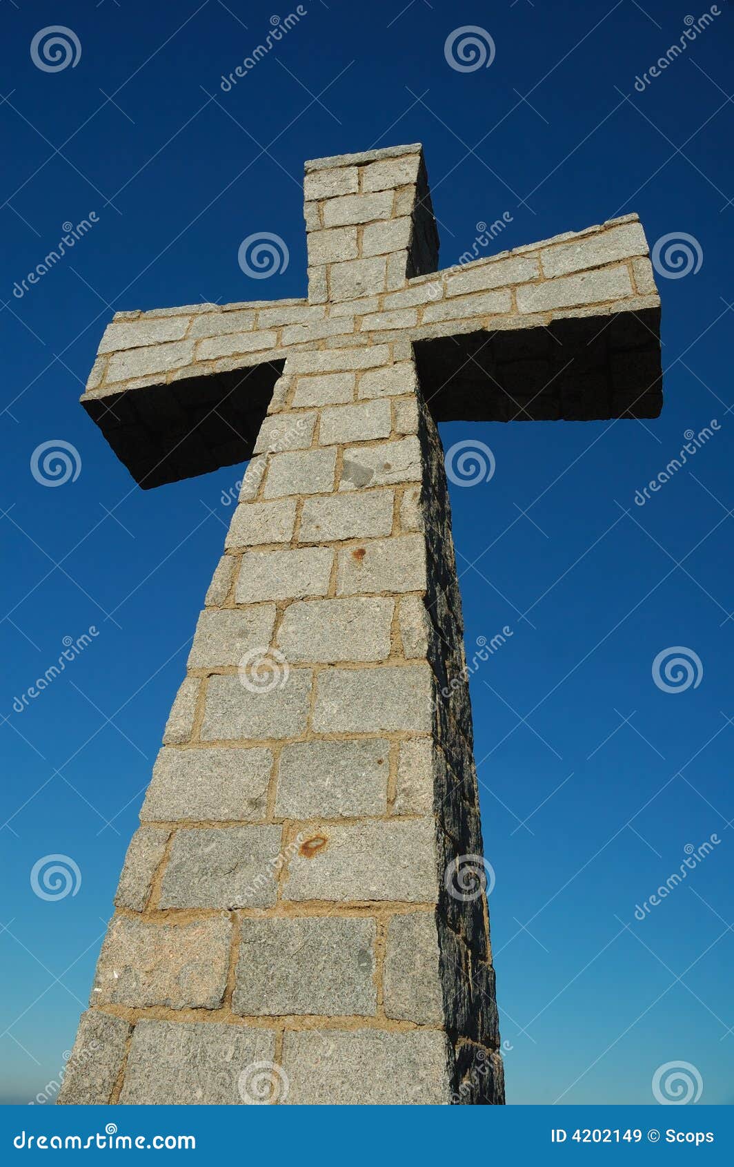 Christian cross stock image. Image of christian, jesus - 4202149