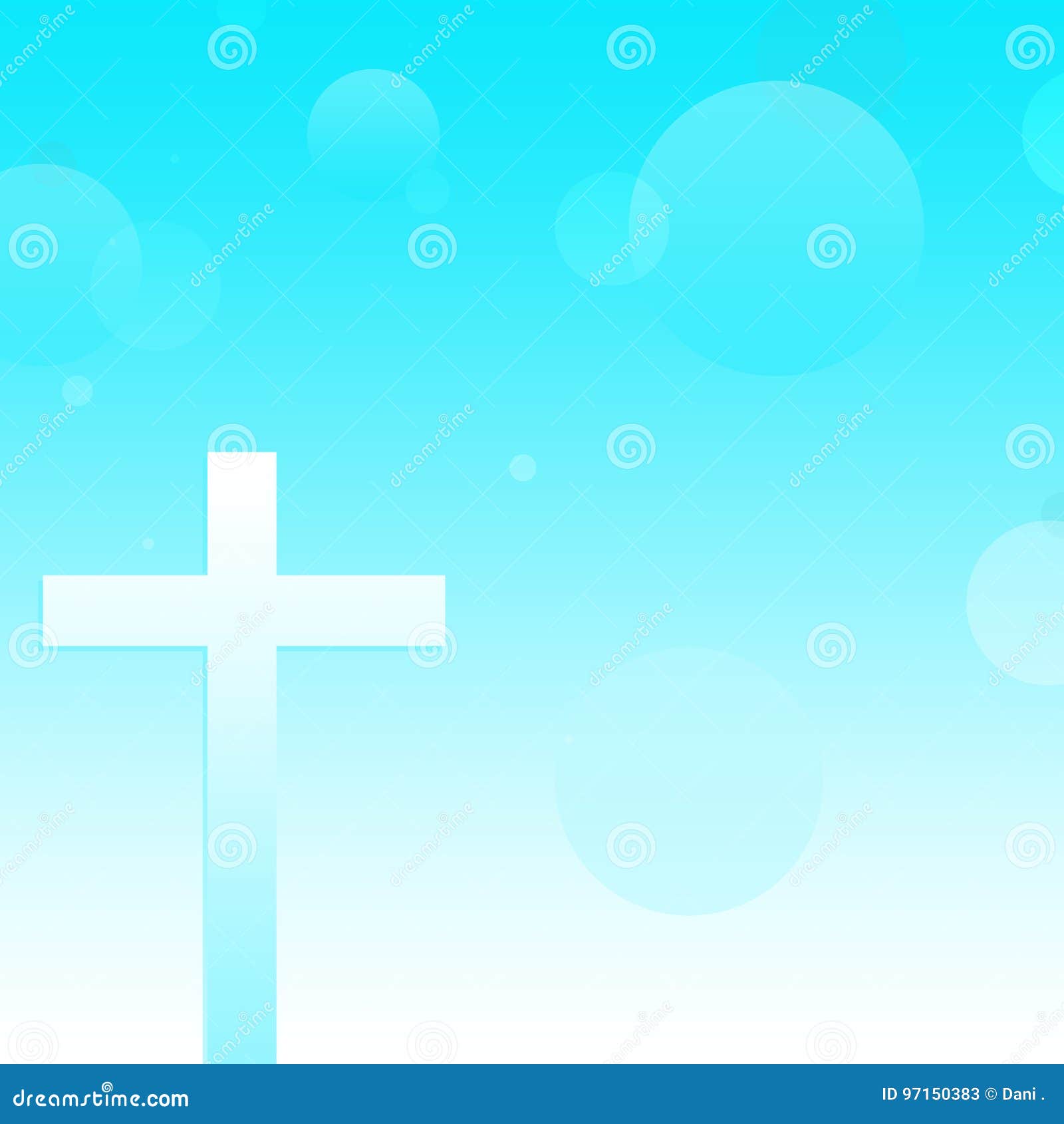 Christian Cross Background Abstracto Stock de ilustración - Ilustración ...