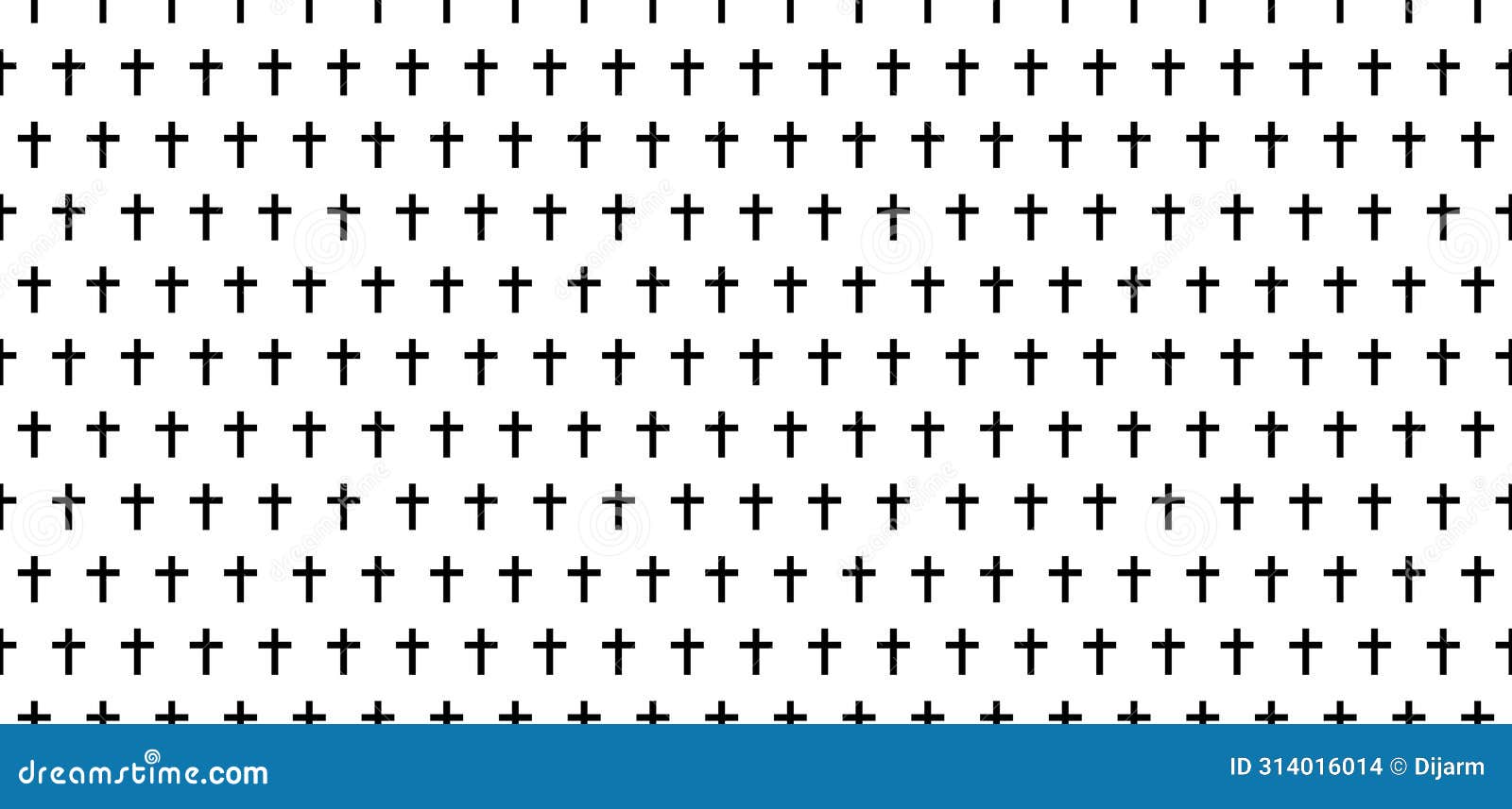Christian Cross Background. Cross Seamless Pattern Stock Vector - Illustration of religion ...