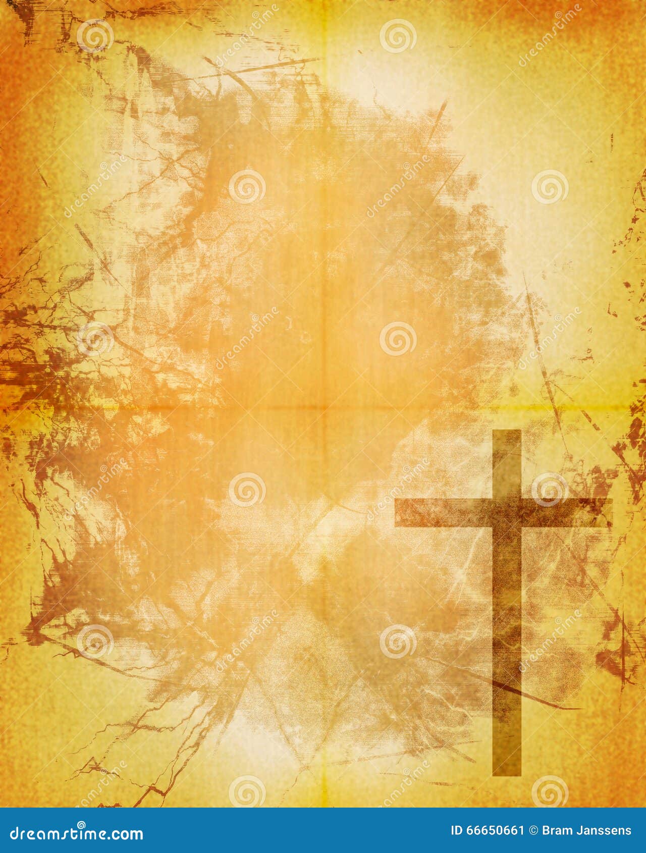 Christian Cross on Paper Background Stock Image - Image of prayer ...
