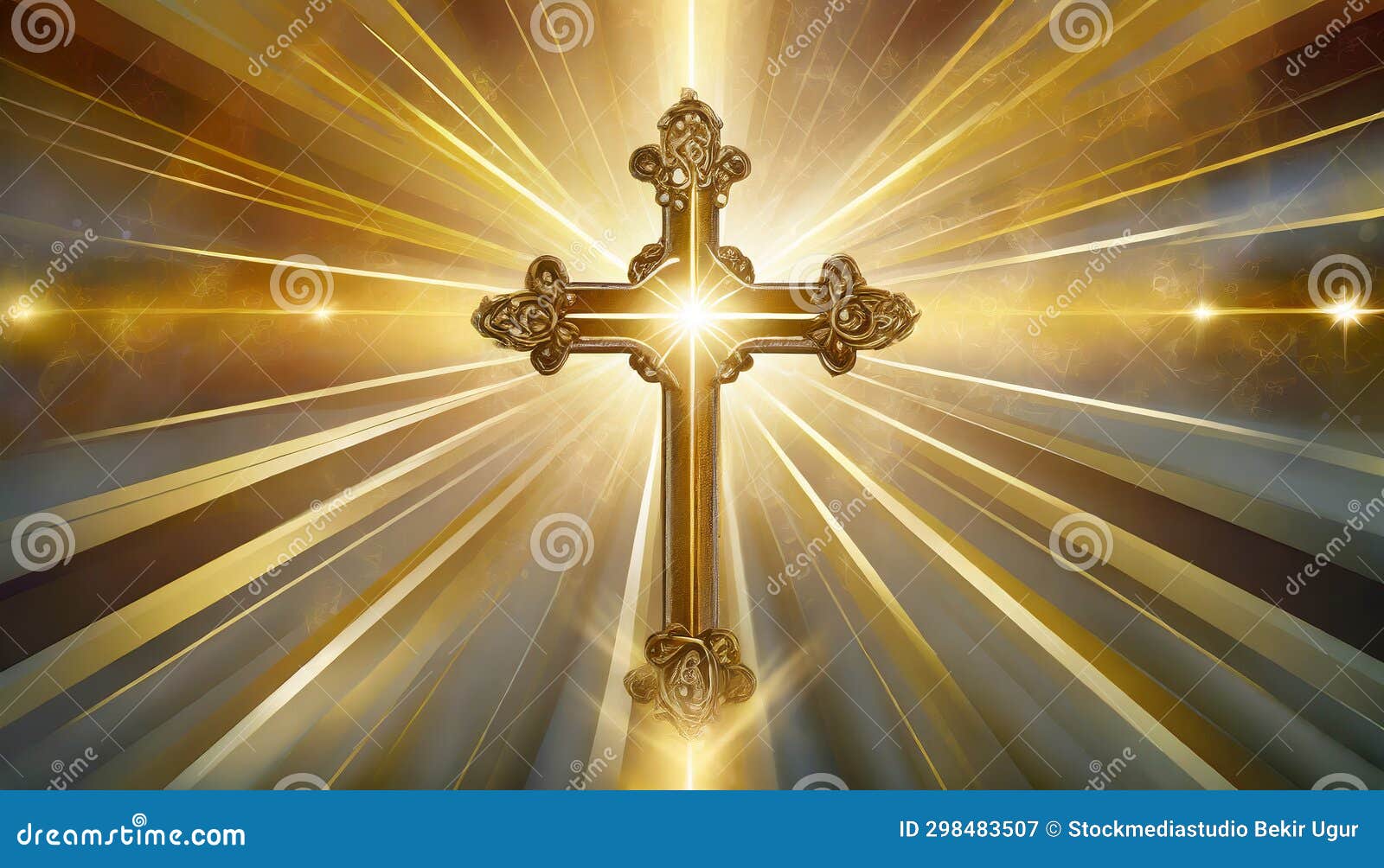 Christian Cross stock illustration. Illustration of sacred - 298483507