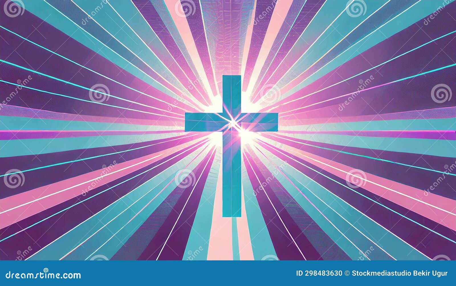 Christian Cross stock illustration. Illustration of belief - 298483630