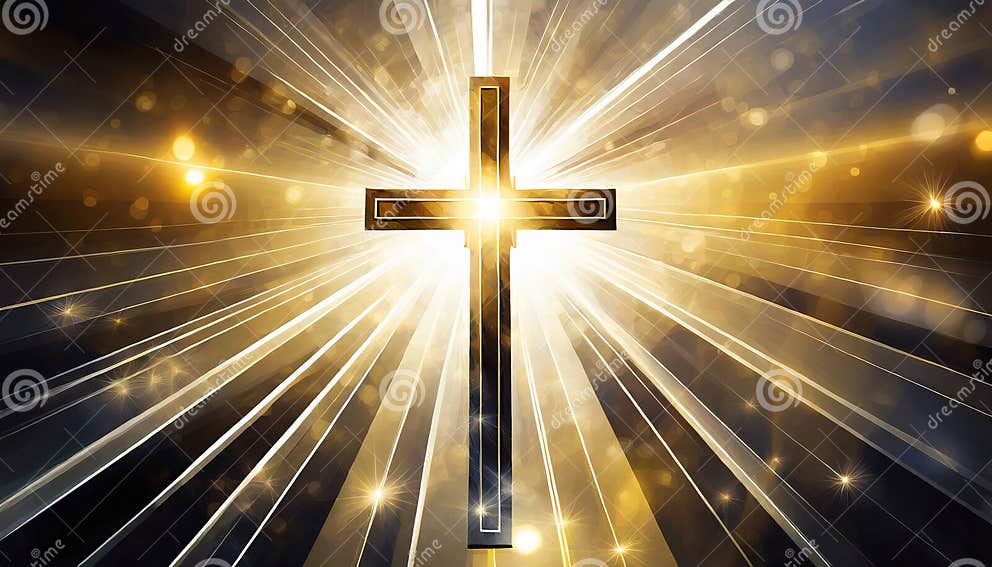 Christian Cross Stock Illustration Illustration Of Shining 298483712