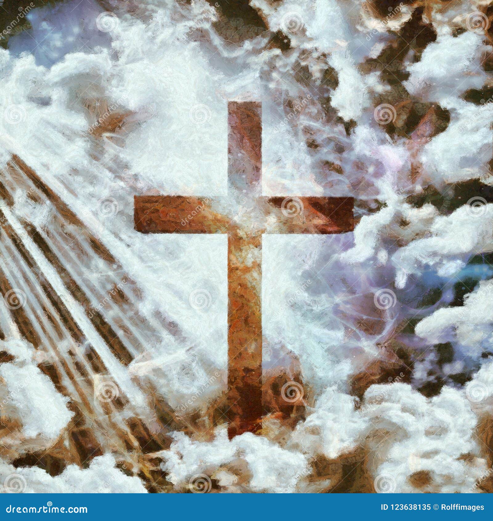 God stock illustration. Illustration of hope, light - 123638135