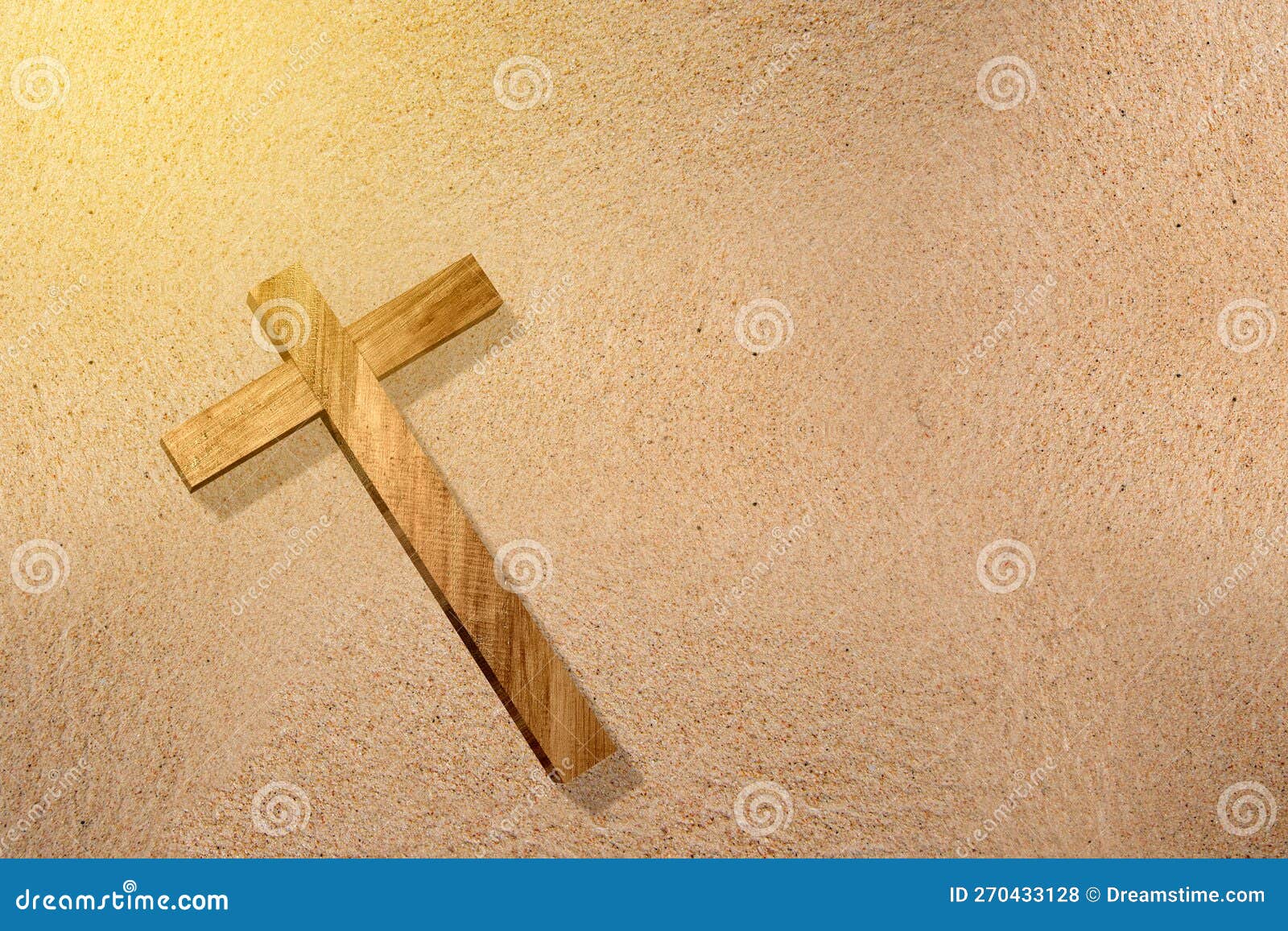 Christian Cross stock photo. Image of concept, pray - 270433128