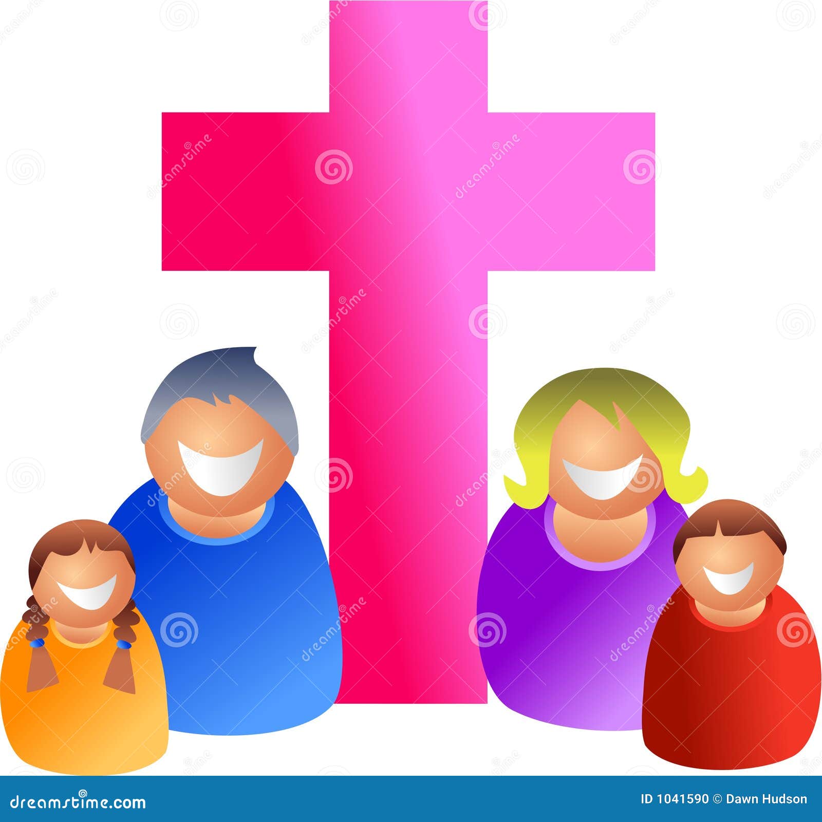 Christian family stock illustration. Illustration of illustrations ...