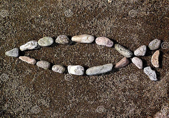 Christian Fish Catholic Symbol Stock Image - Image of holy, ground: 782183