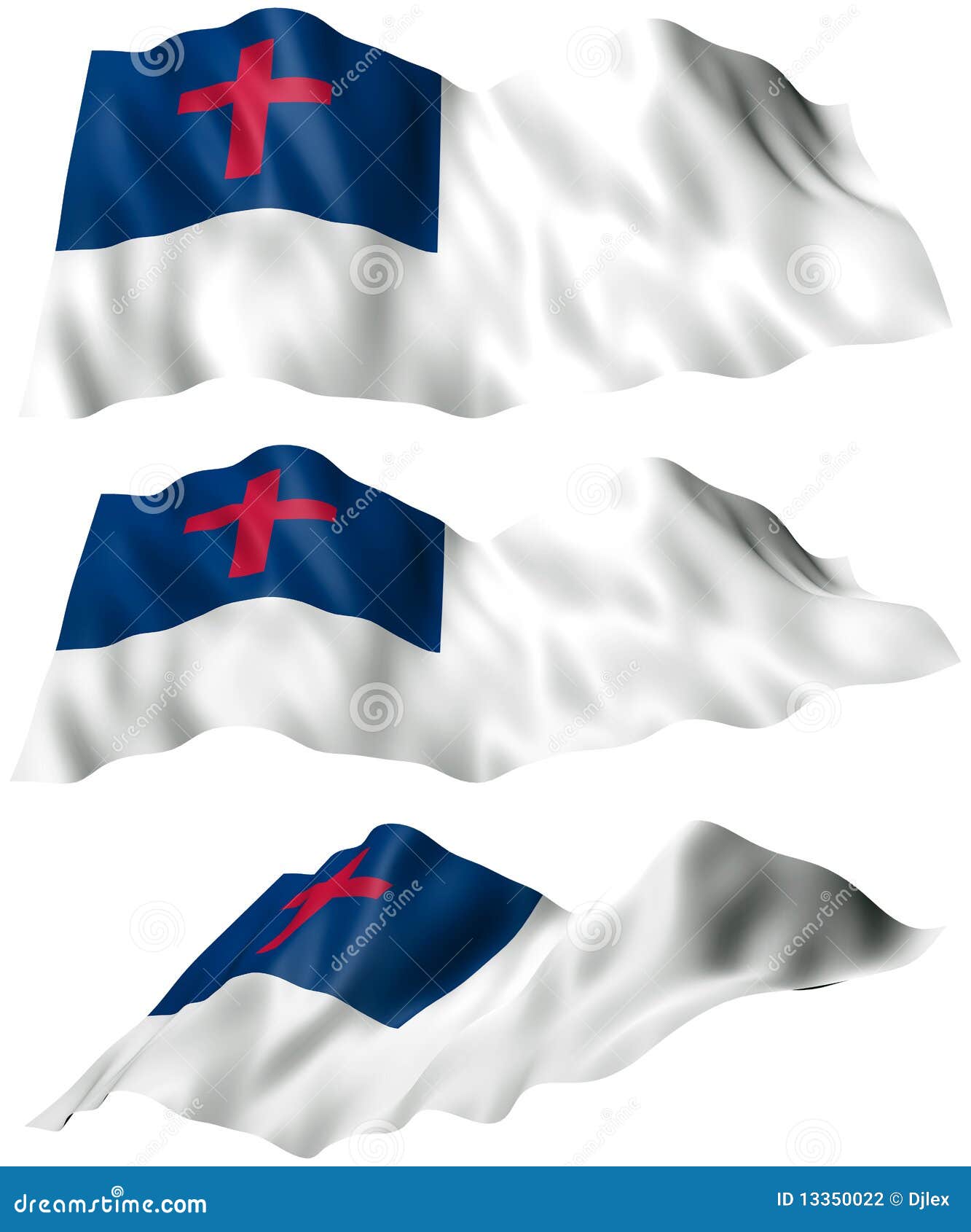 Christian Flag Royalty-Free Stock Photography | CartoonDealer.com ...