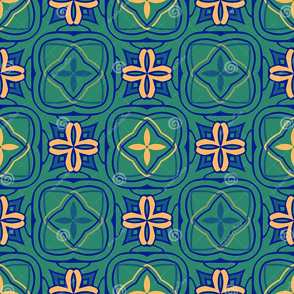 Christian Geometric Pattern Seamless Stock Vector - Illustration of ...