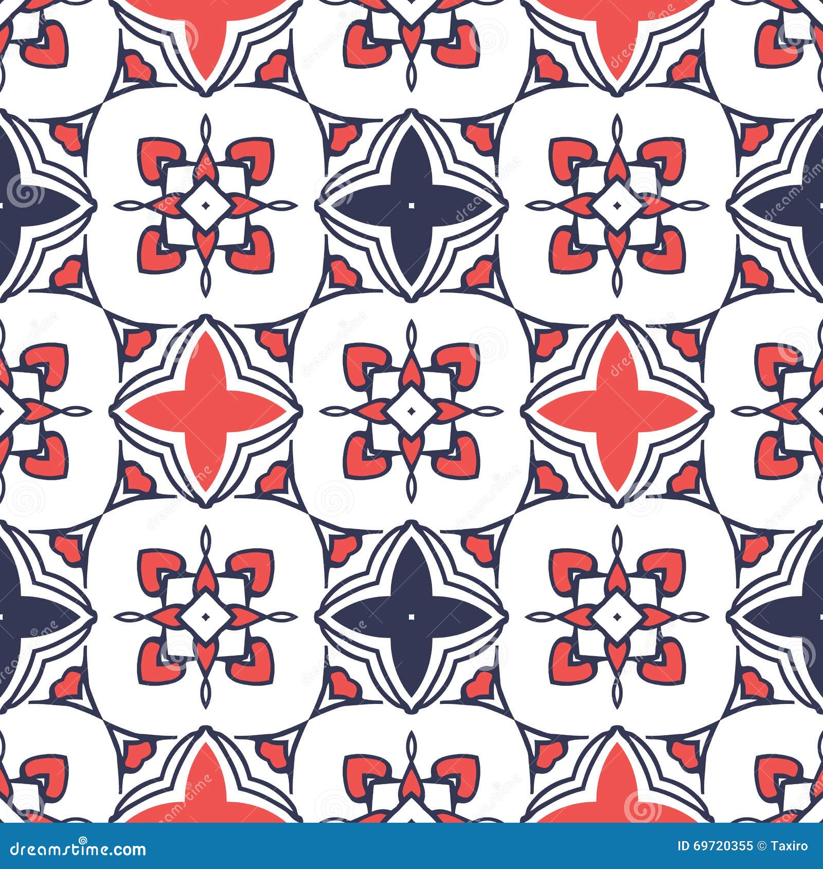 Christian Geometric Pattern Seamless Stock Vector - Illustration of ...