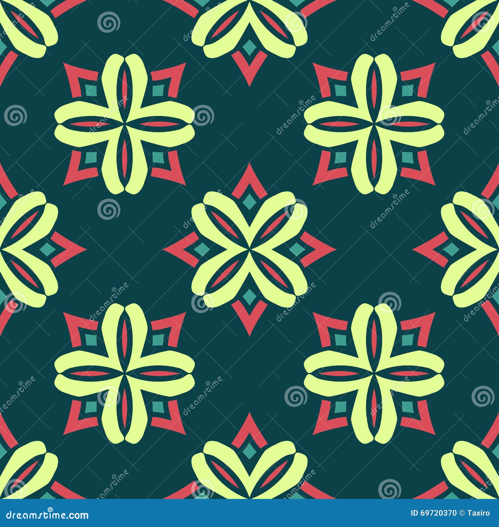 Christian Geometric Pattern Seamless Stock Vector - Illustration of ...