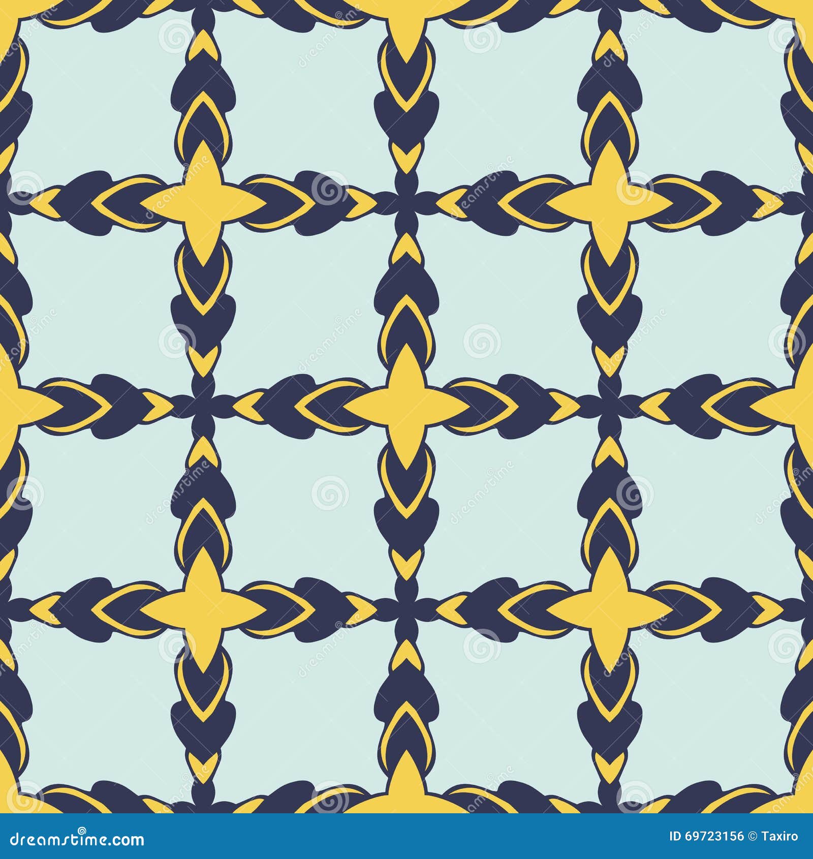 Christian Geometric Pattern Seamless Stock Vector - Illustration of ...