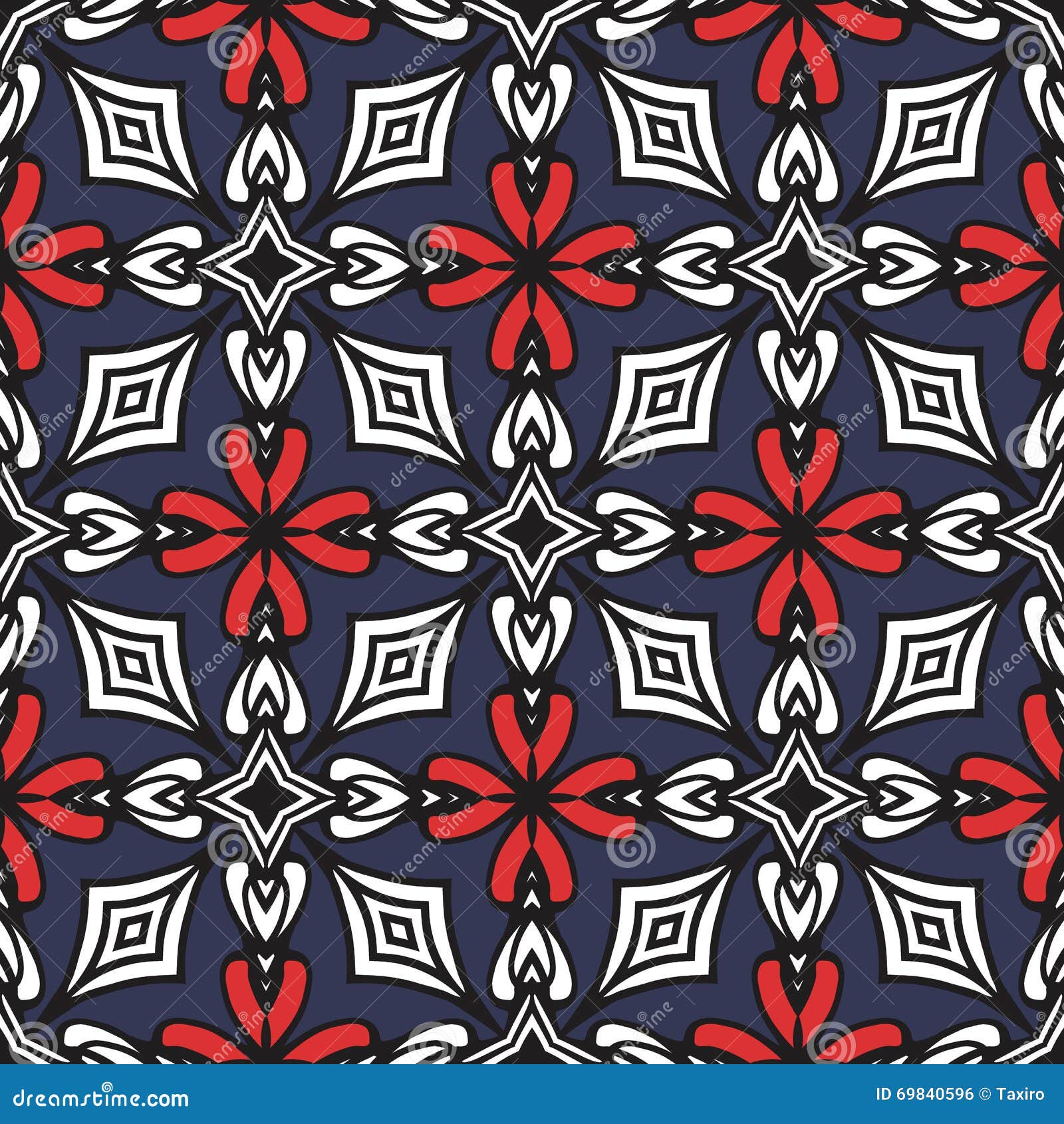 Christian Geometric Pattern Seamless Stock Vector - Illustration of ...