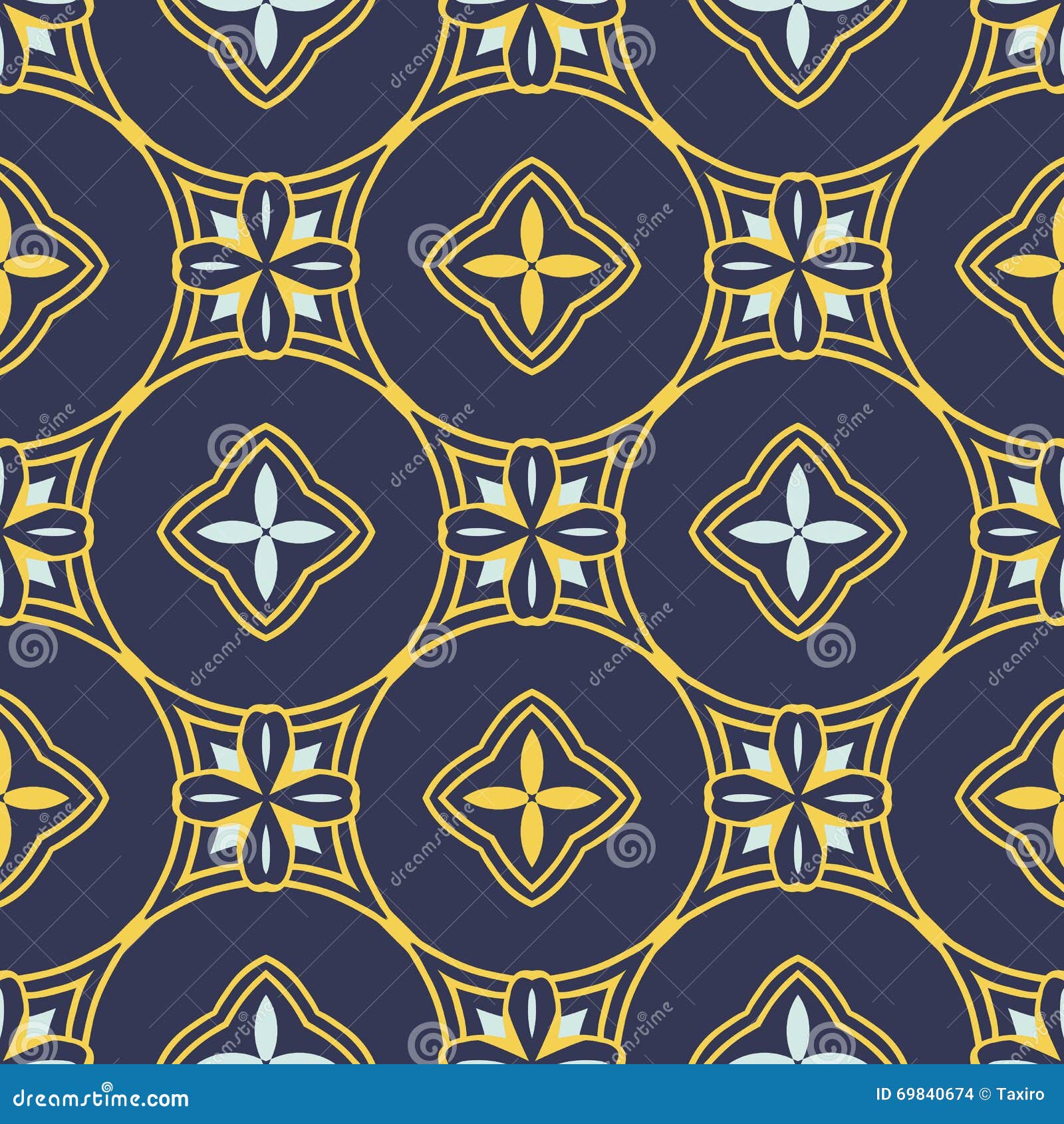 Christian Geometric Pattern Seamless Stock Vector - Illustration of ...