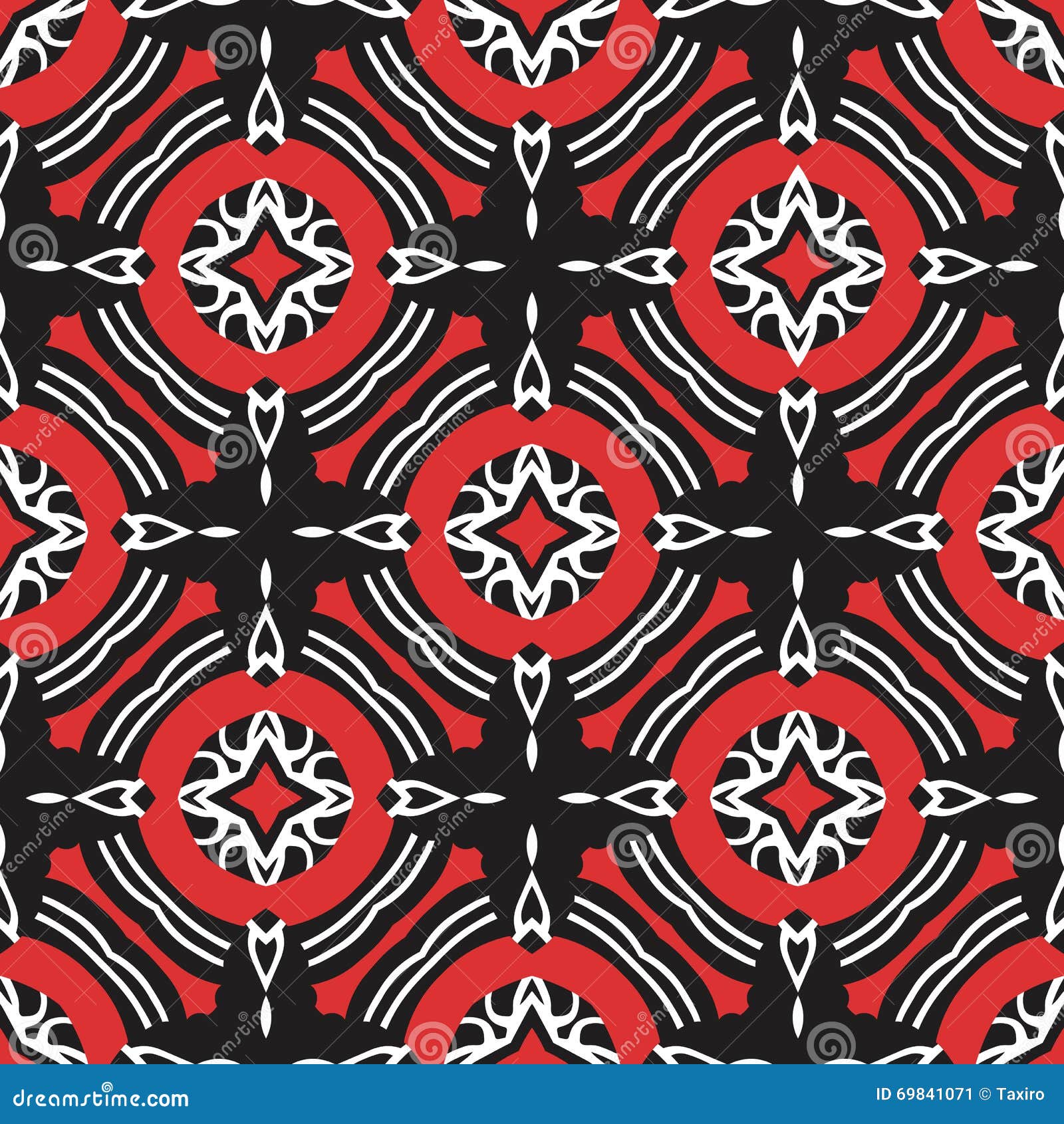 Christian Geometric Pattern Seamless Stock Vector - Illustration of ...