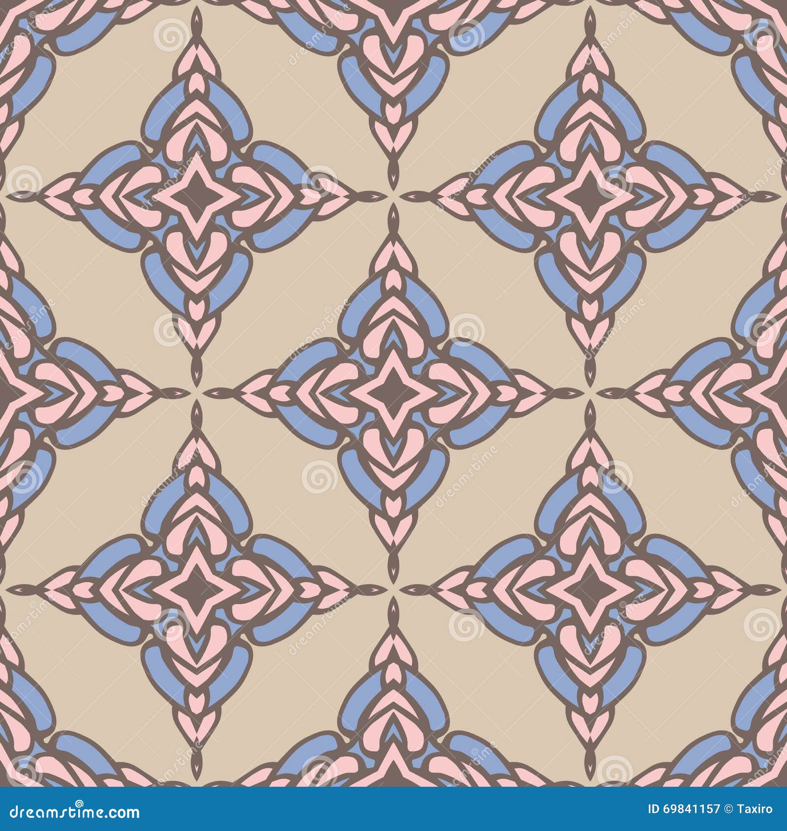 Christian Geometric Pattern Seamless Stock Vector - Illustration of ...